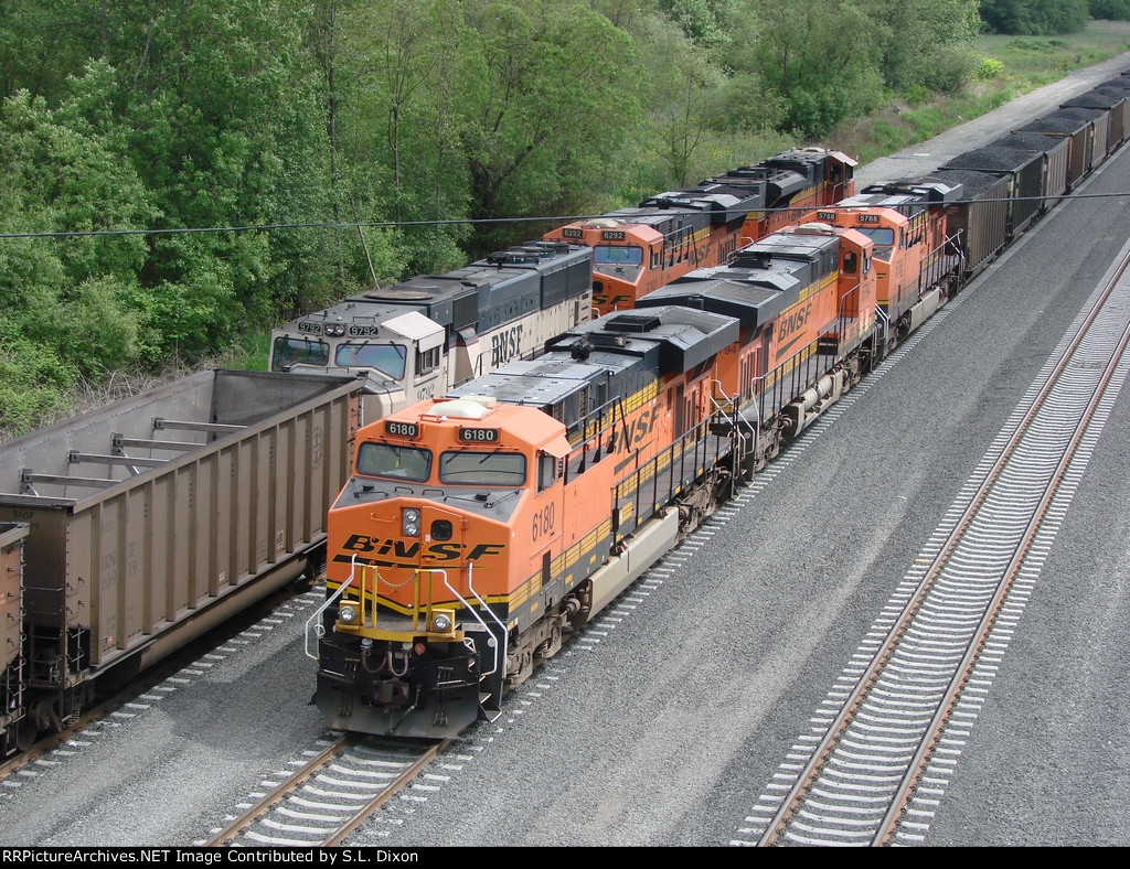 BNSF 9314 South/BNSF 6180 North